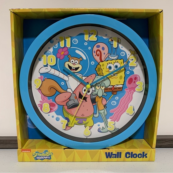 Nickelodeon | Wall Decor | Nickelodeon Spongebob Squarepants Analog ...